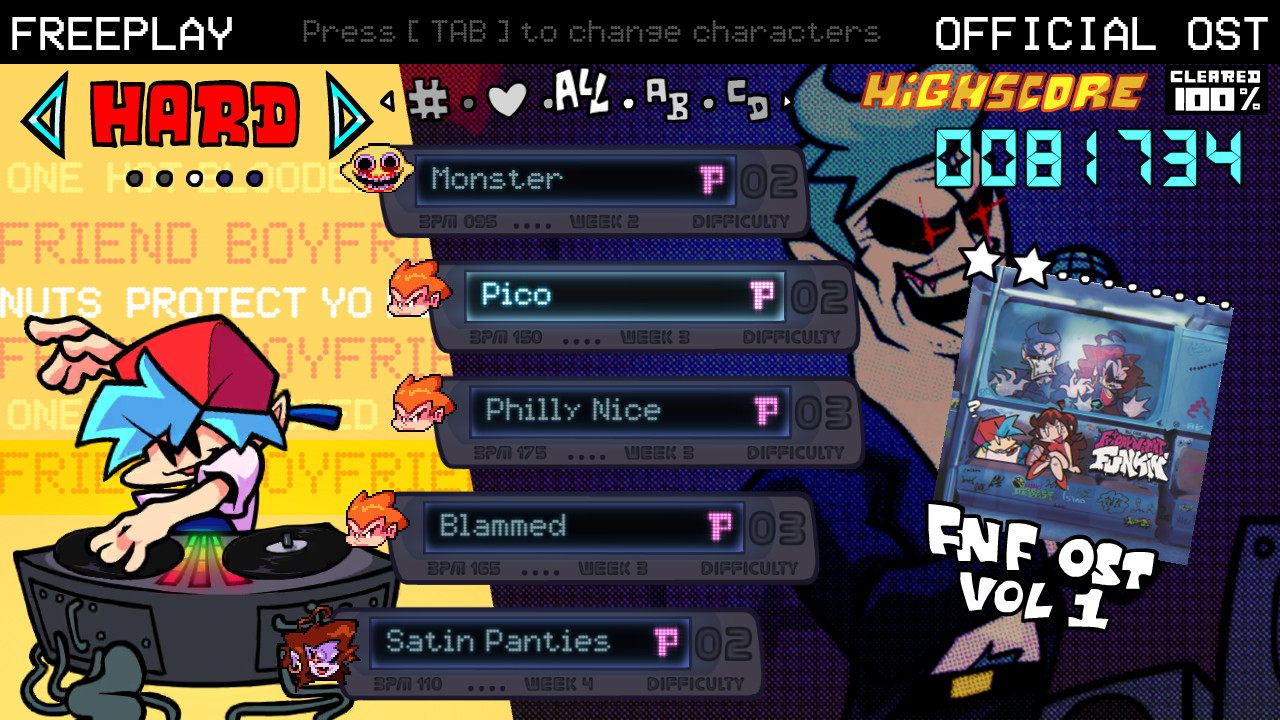 Funkin' OST Albums Mod for Friday Night Funkin' | FNF Mods