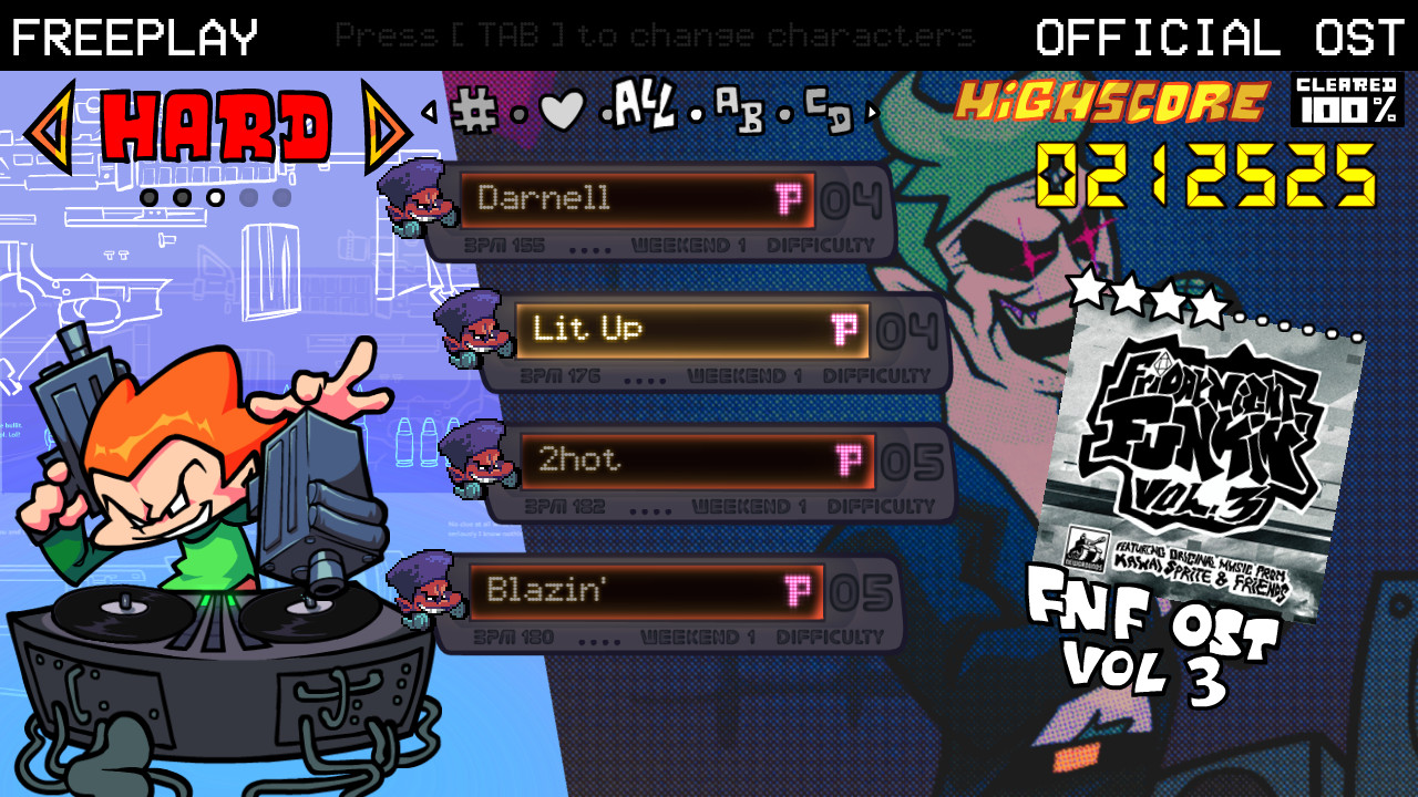 Funkin' OST Albums Mod for Friday Night Funkin' | FNF Mods