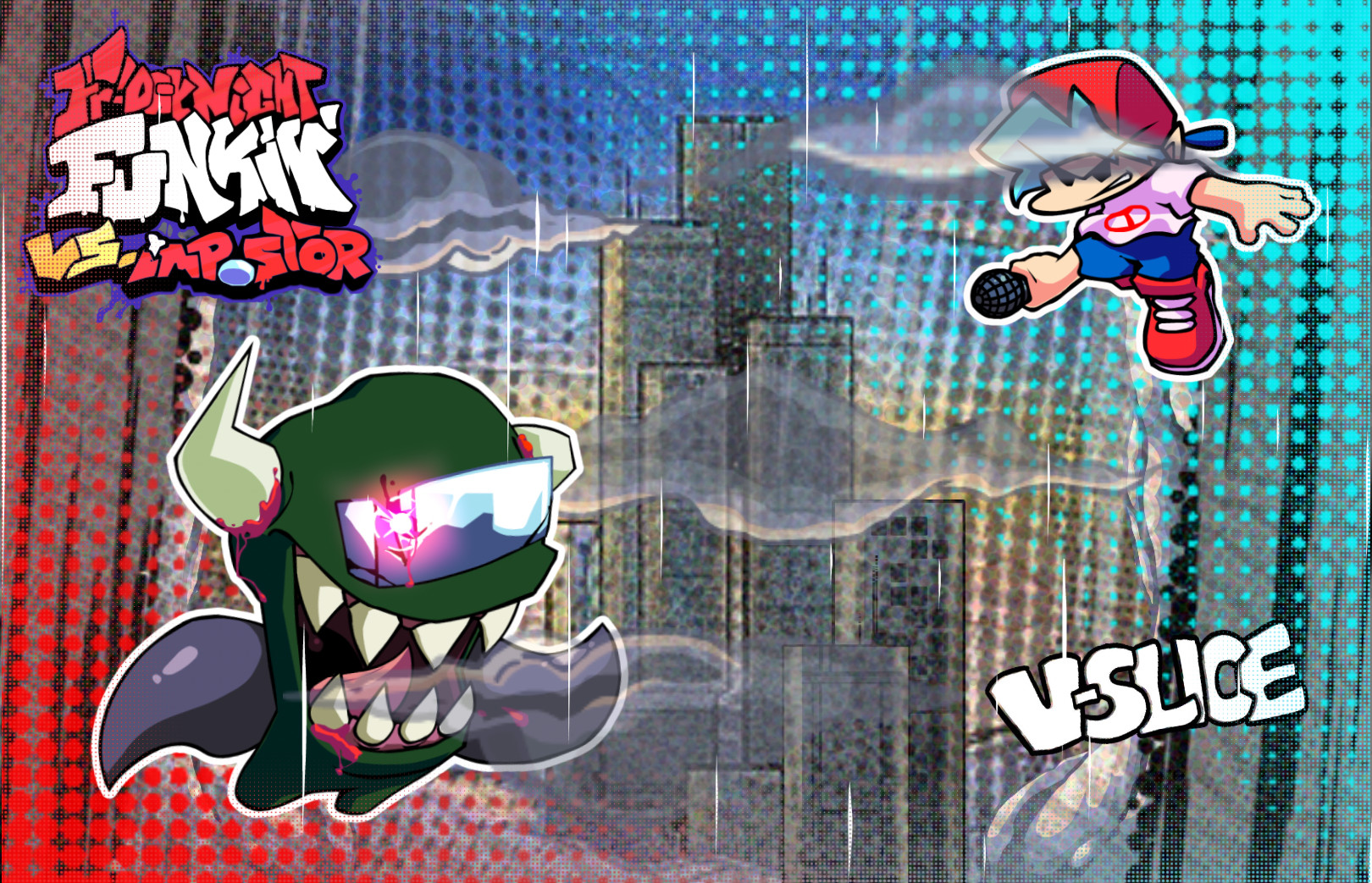 Ejected V-Slice song mod improved Mod for Friday Night Funkin' | FNF Mods