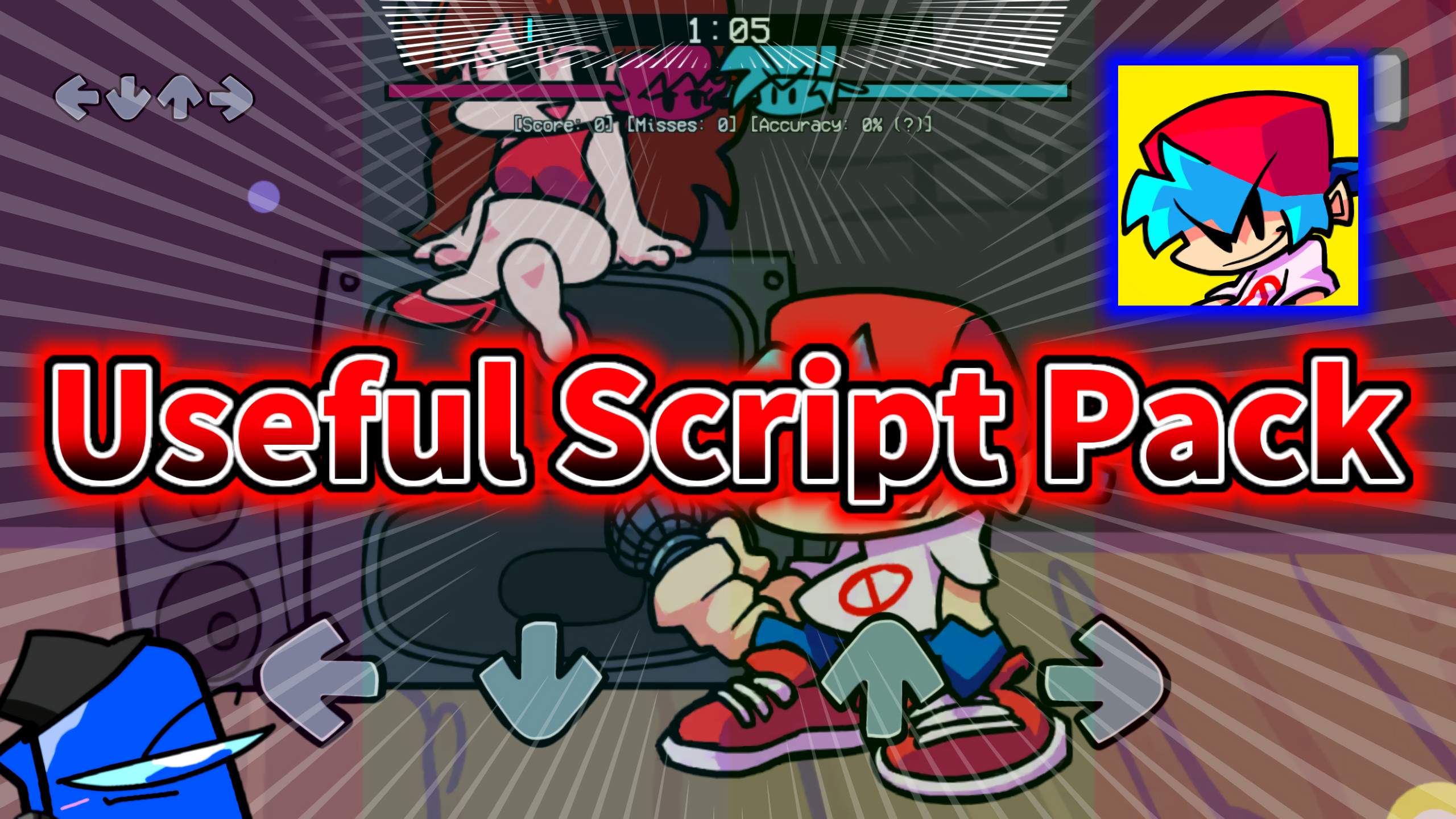 Useful Script Pack Mod for Friday Night Funkin' | FNF Mods