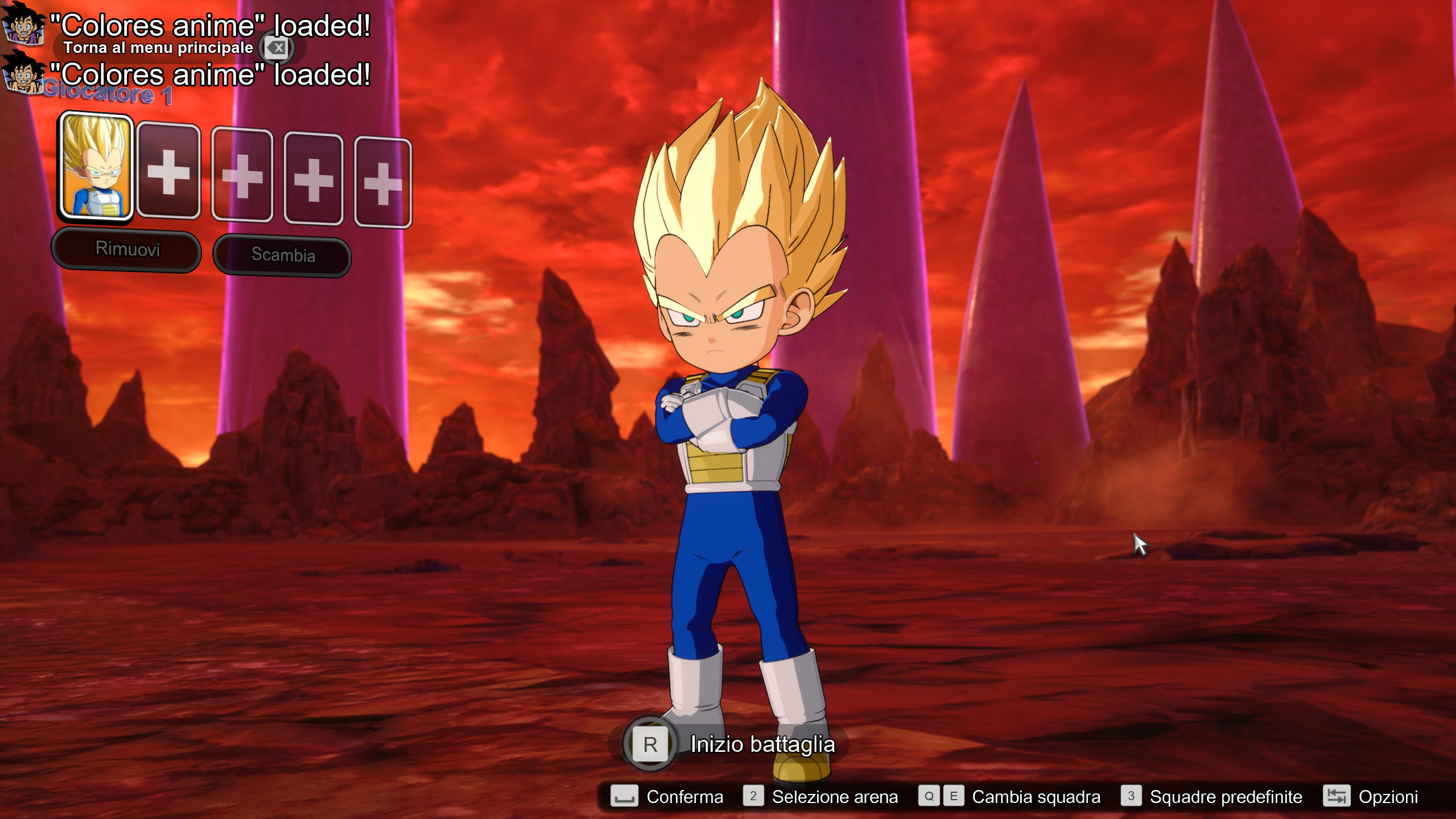 Anime colors (DBColorZ) + SH + Daima Mod for Dragon Ball: Sparking ...