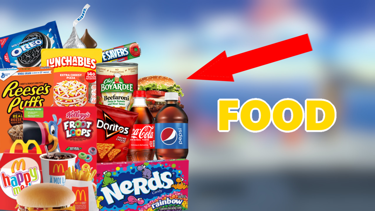 Real Food Brand Foods Mod for Super Smash Bros. Ultimate | SSBU Mods