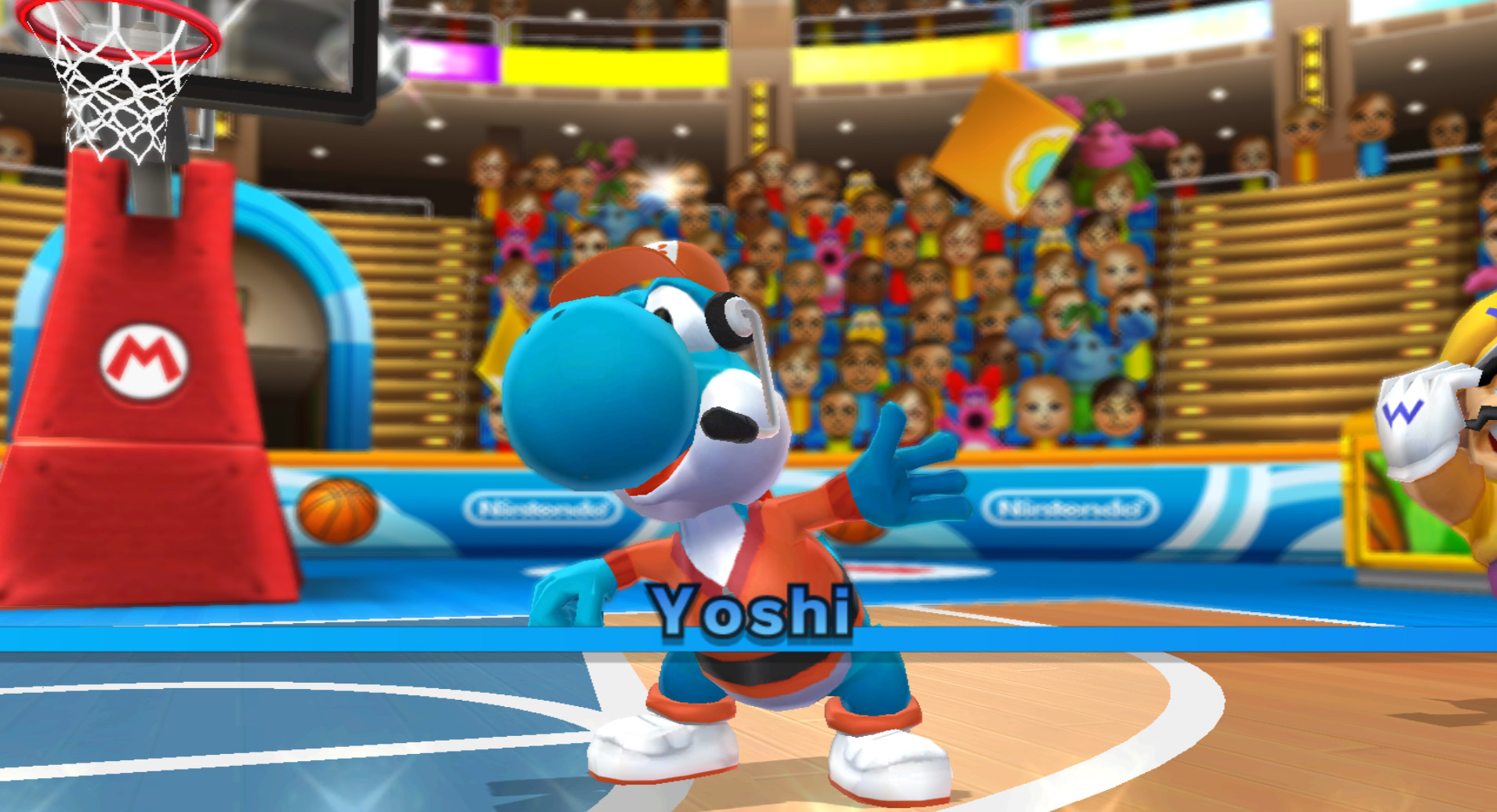 Food Slinger Yoshi Mod for Mario Sports Mix | MSM Mods