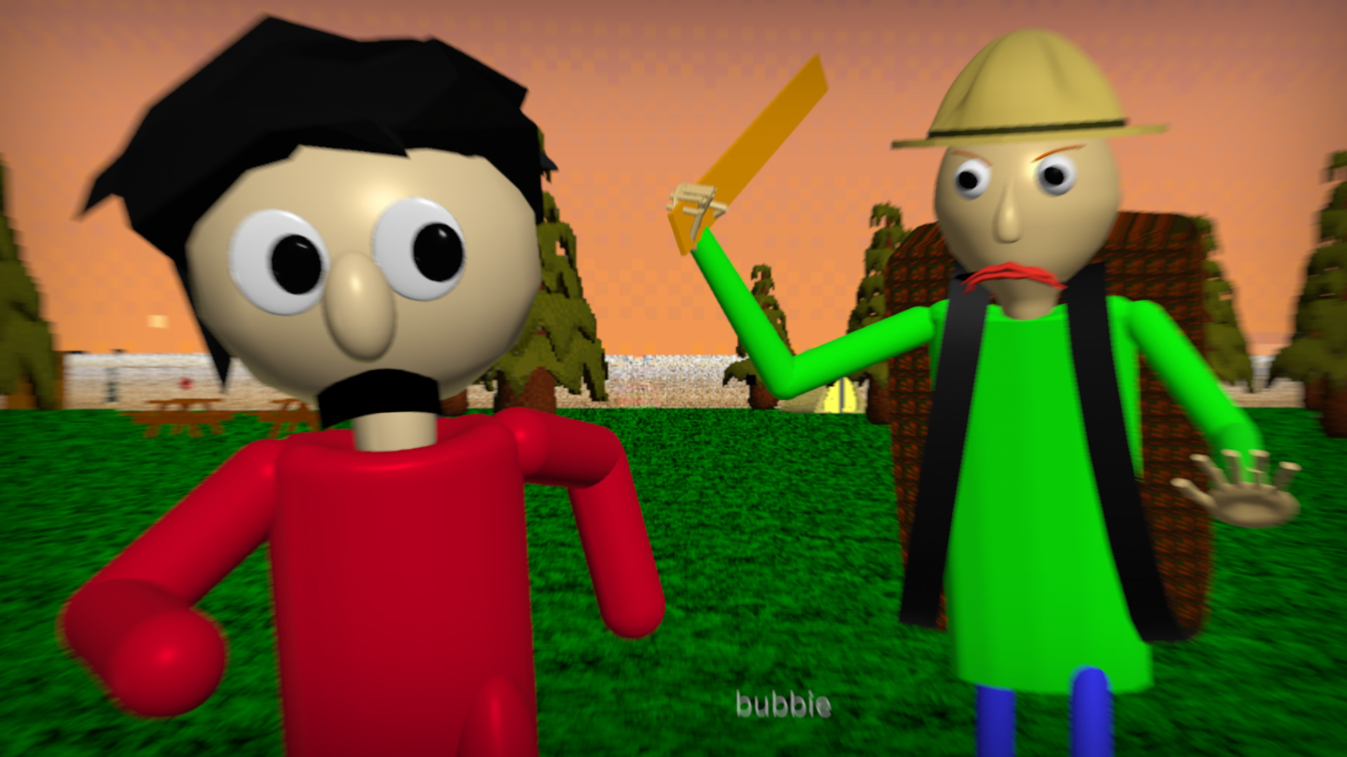 Camping Chaos! [BB+ Custom Map] Mod for Baldi's Basics | Baldi Mods