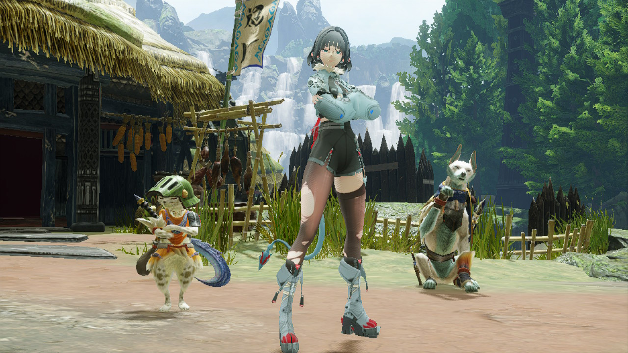 Jane Doe ZZZ (Layered armor) NSwitch port Mod for Monster Hunter Rise ...