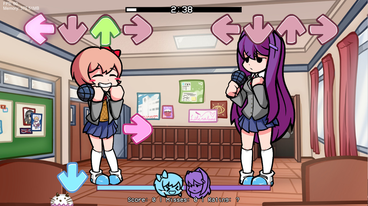 Imitation Station But Sayori and Yuri sing it Mod for Friday Night ...