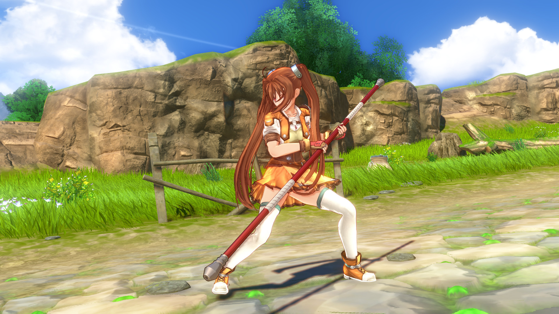 Estelle's Shining Sun/Second Chapter Outfit Mod for Trails in the Sky 1st Chapter | Sky 1st Mods