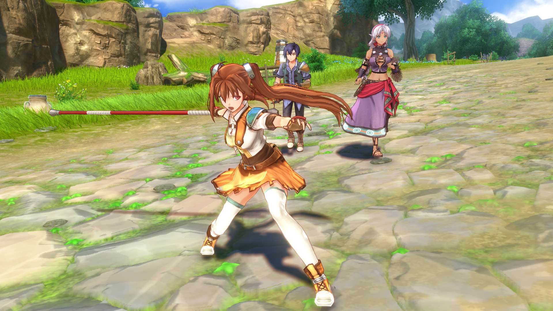 Estelle's Shining Sun/Second Chapter Outfit Mod for Trails in the Sky 1st Chapter | Sky 1st Mods