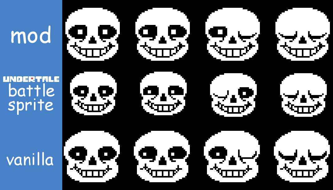 sans face unbuster Mod for Deltarune | DR Mods