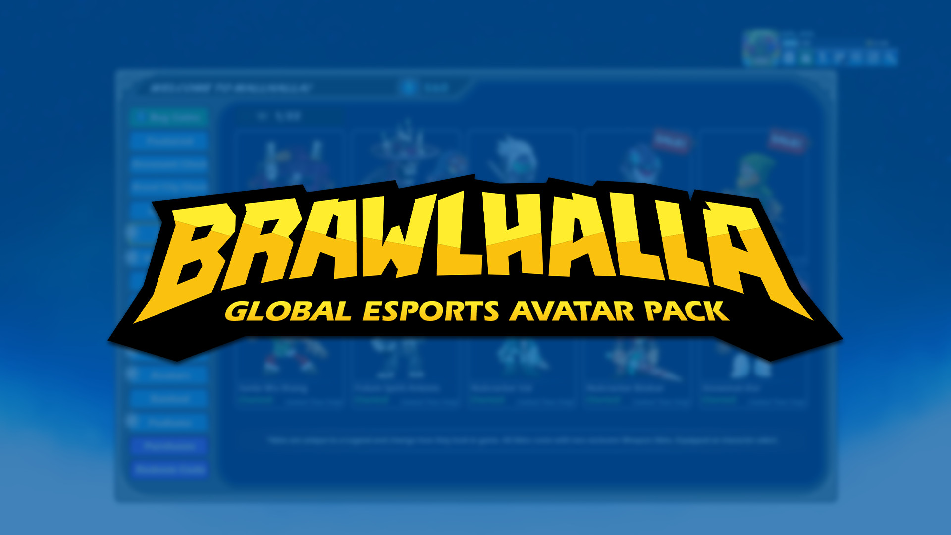 Global eSports Avatar Pack [v1.8] Mod for Brawlhalla | BHalla Mods