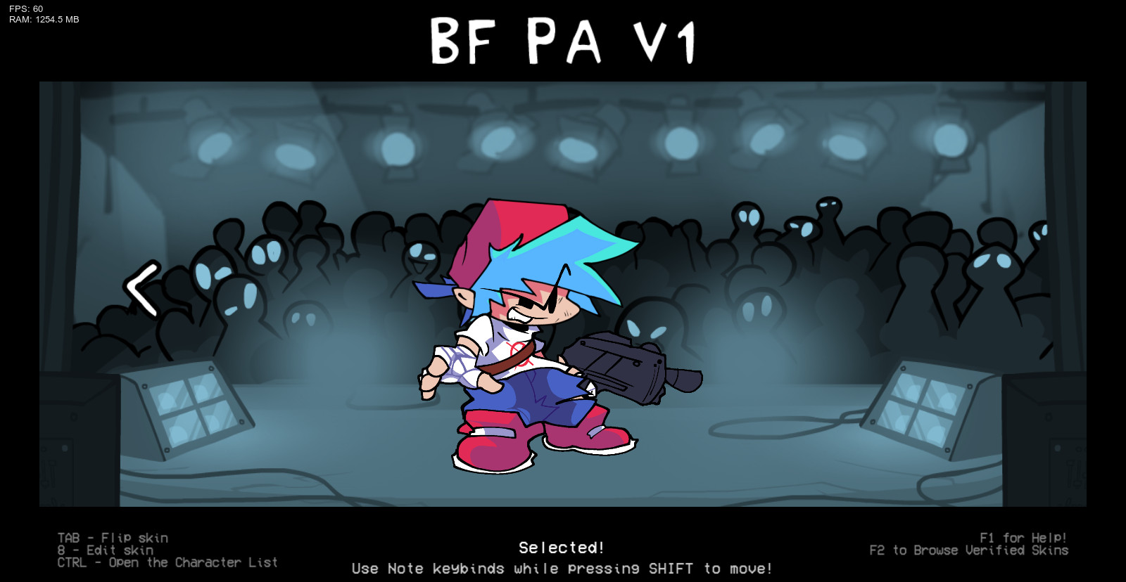 BF PA V1 Psych Online Mod for Friday Night Funkin' | FNF Mods