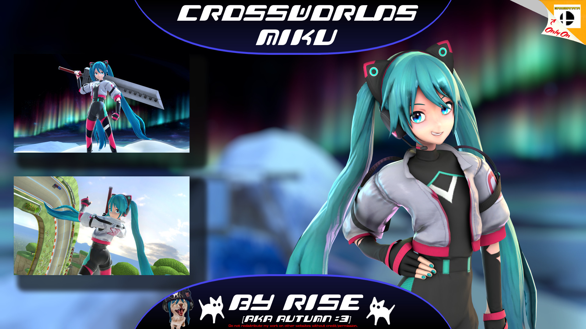 CrossWorlds Miku Mod for Super Smash Bros. Ultimate | SSBU Mods