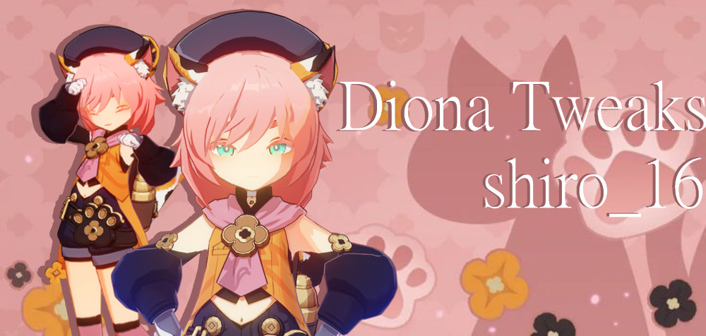 Diona Tweaks Mod for Genshin Impact | GI Mods