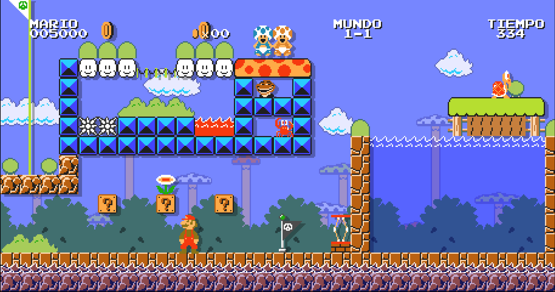 Test Level For Test Sprites Mod for Super Mario Bros. Remastered ...