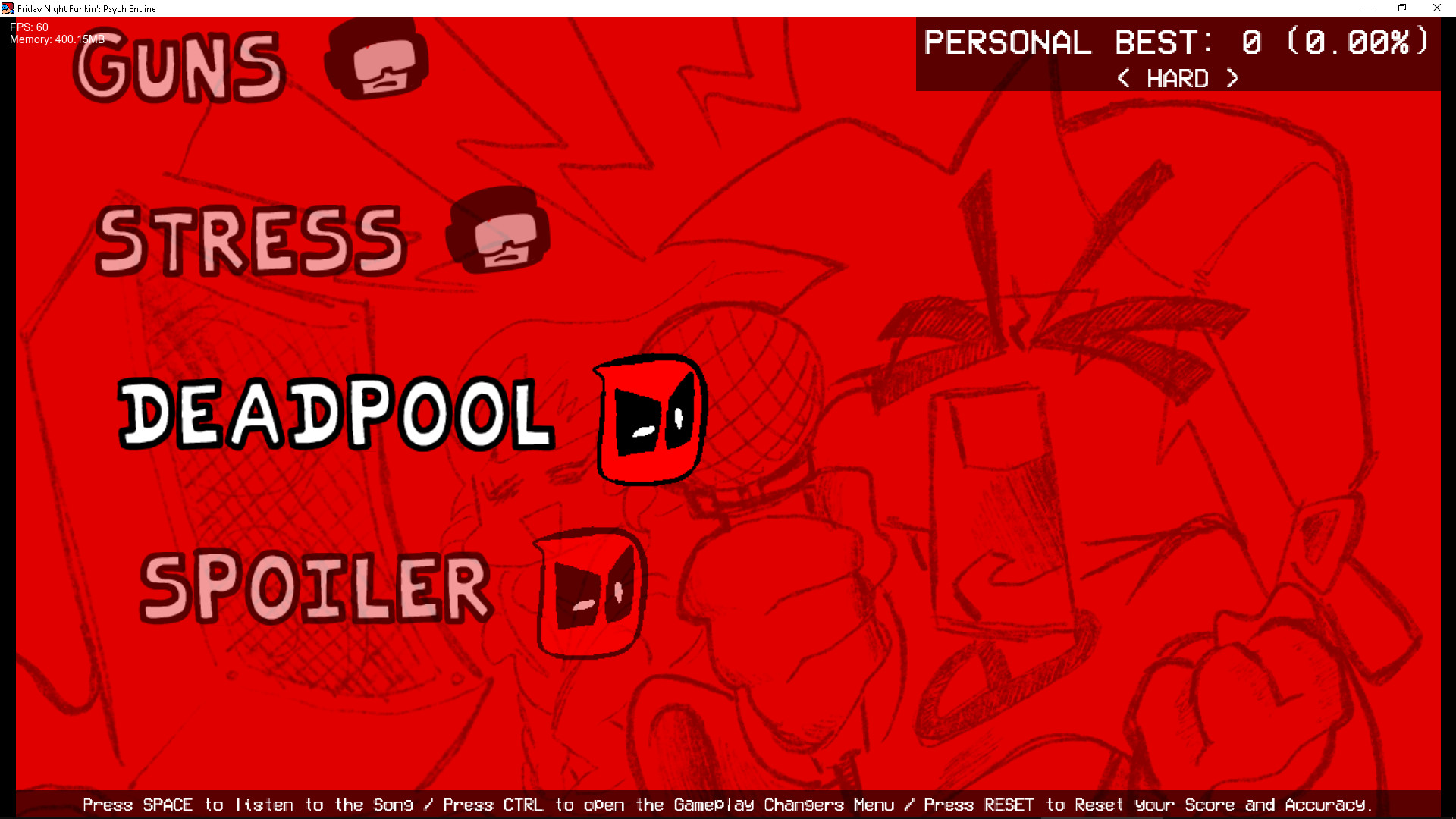 Vs. Deadpool Mod for Friday Night Funkin' | FNF Mods