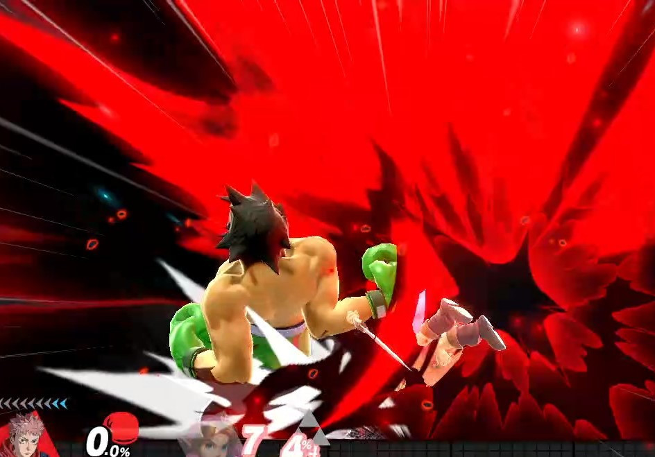 Yuji Itadori over Little Mac (with UI and effects) Mod for Super Smash ...