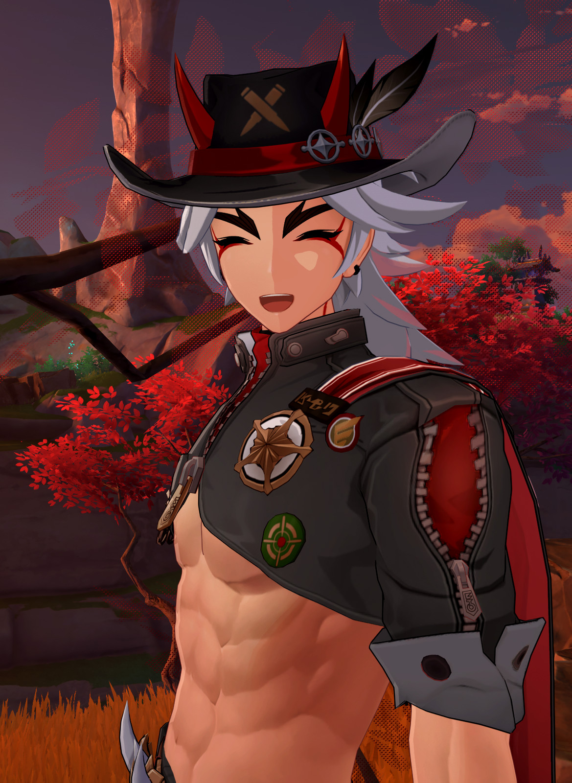 Red Oni Redemption Mod for Genshin Impact | GI Mods