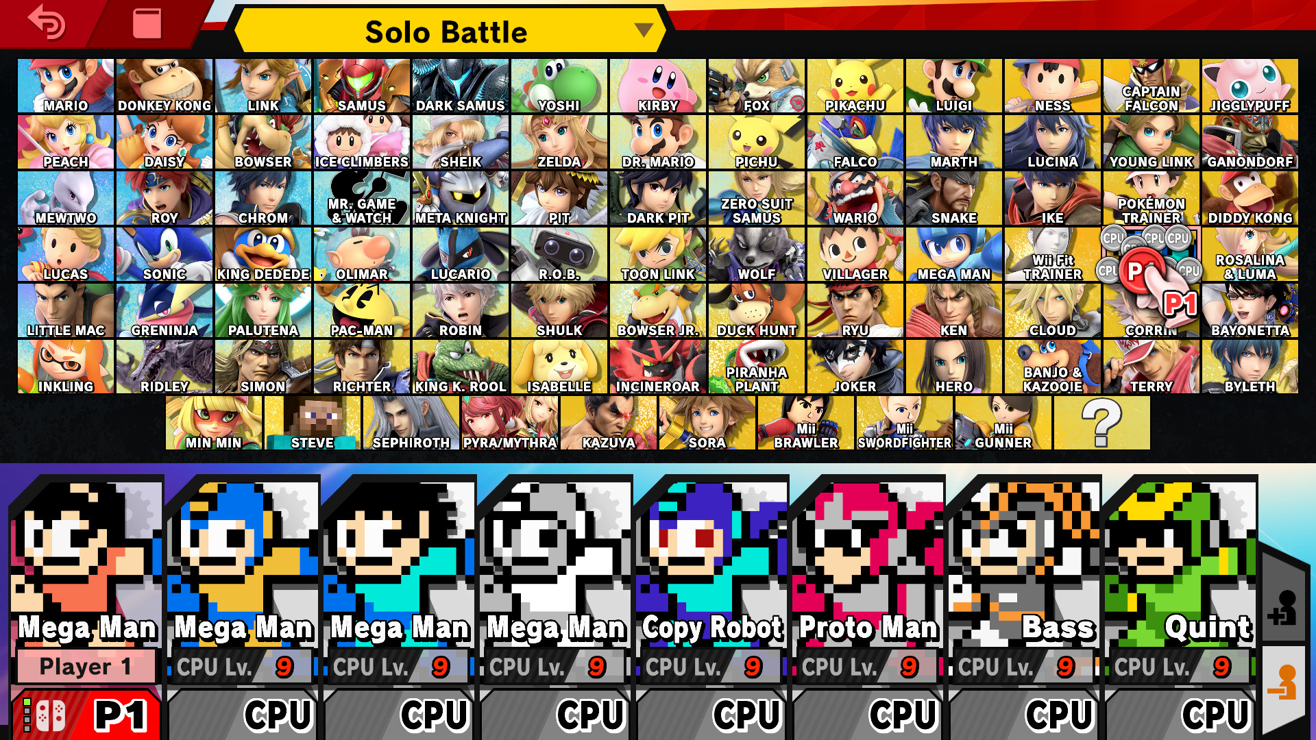 8-Bit Mega Man Mod for Super Smash Bros. Ultimate | SSBU Mods