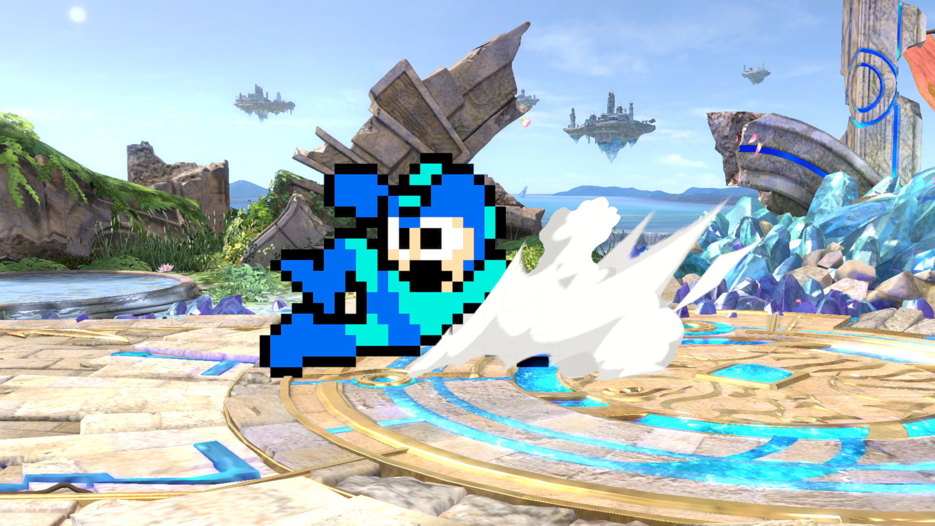 8-Bit Mega Man Mod for Super Smash Bros. Ultimate | SSBU Mods