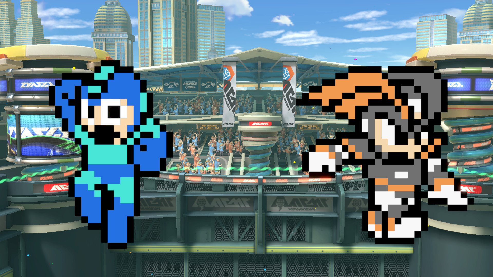 8-Bit Mega Man Mod for Super Smash Bros. Ultimate | SSBU Mods
