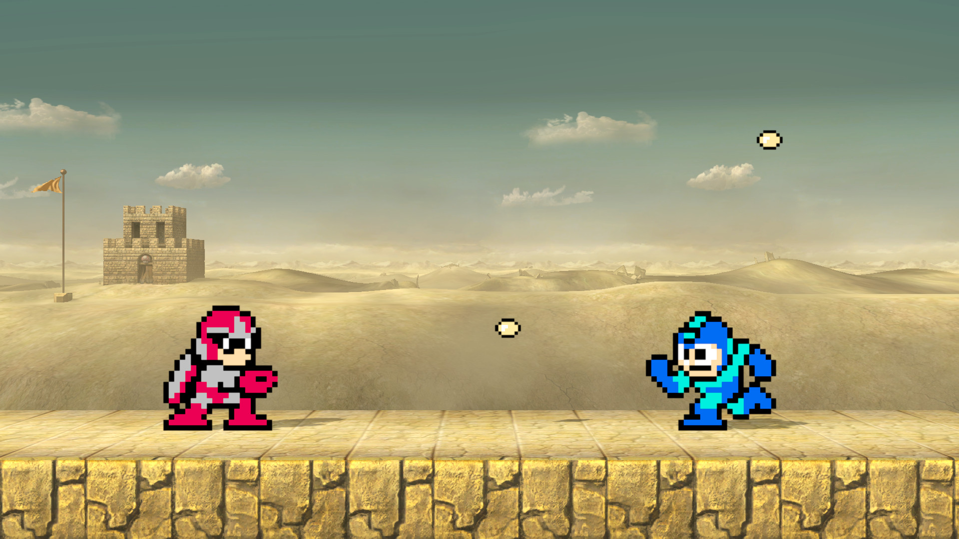 8-Bit Mega Man Mod for Super Smash Bros. Ultimate | SSBU Mods