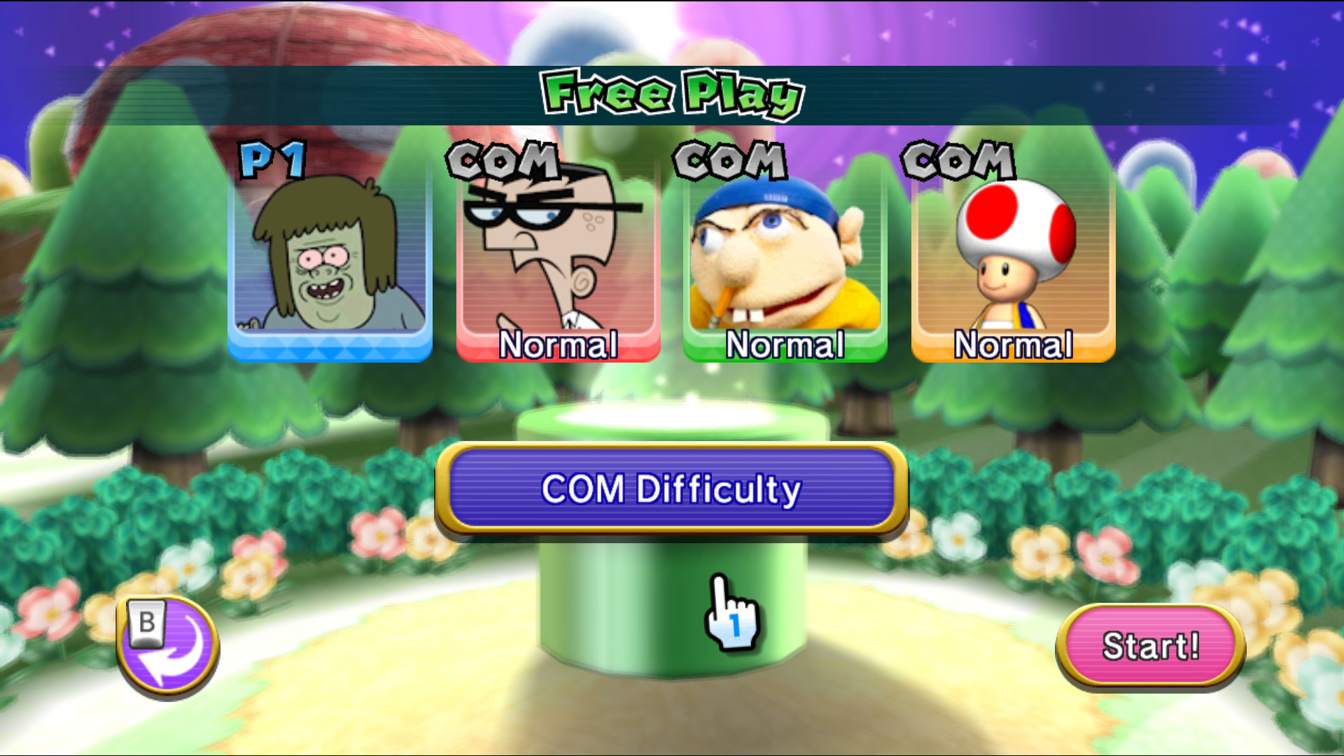 Muscle Man Mod for Mario Party 9 | MP9 Mods