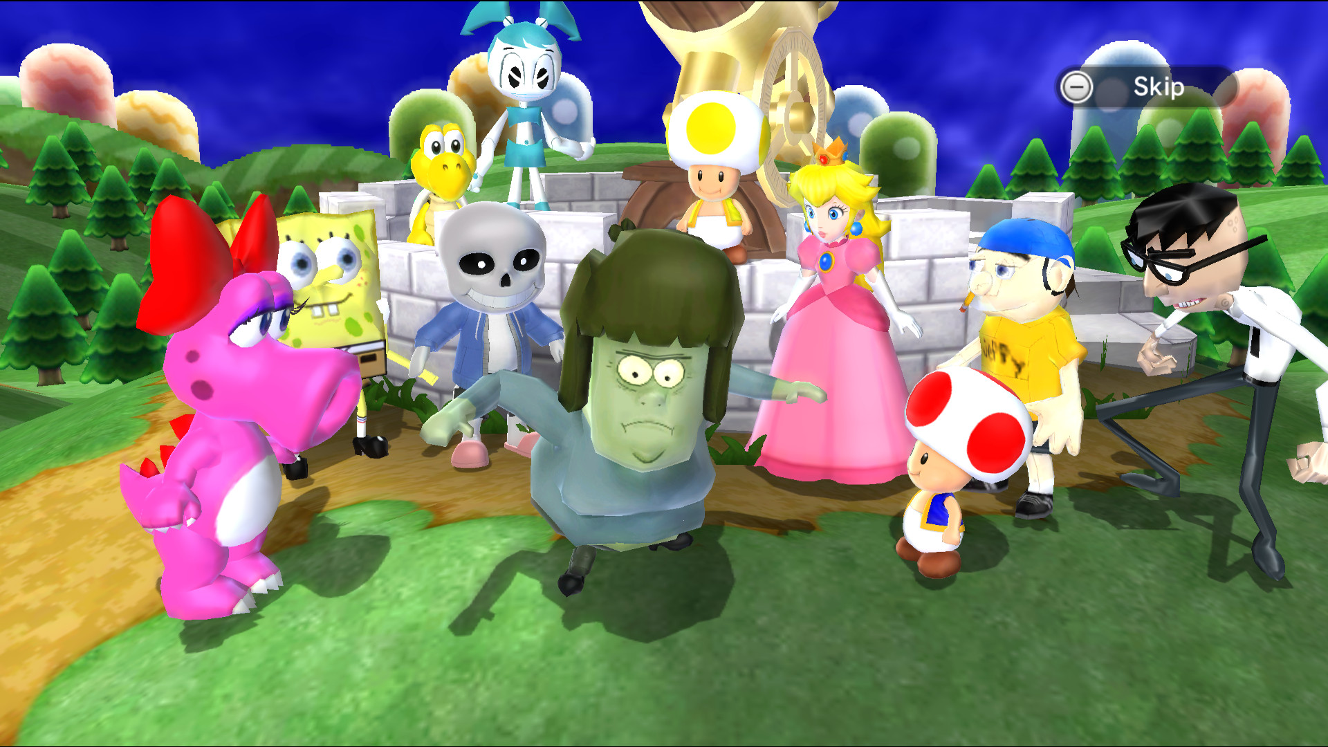 Muscle Man Mod for Mario Party 9 | MP9 Mods