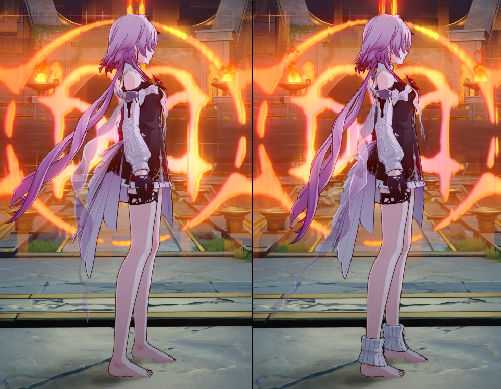 Evernight Barefoot Mod for Honkai Star Rail | HSR Mods