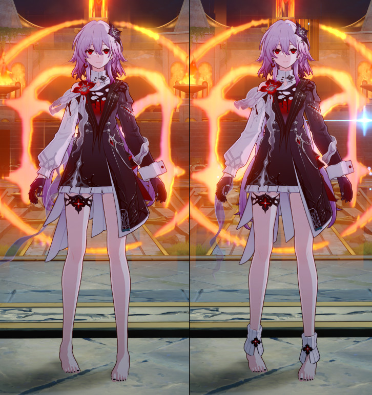Evernight Barefoot Mod for Honkai Star Rail | HSR Mods