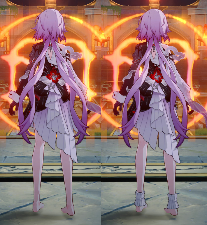 Evernight Barefoot Mod for Honkai Star Rail | HSR Mods