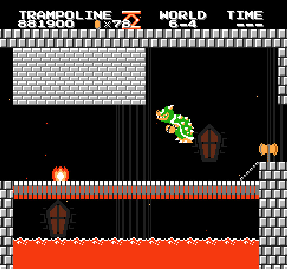Trampoline Mod for Super Mario Bros. Remastered [Unofficial] | SMB1R Mods