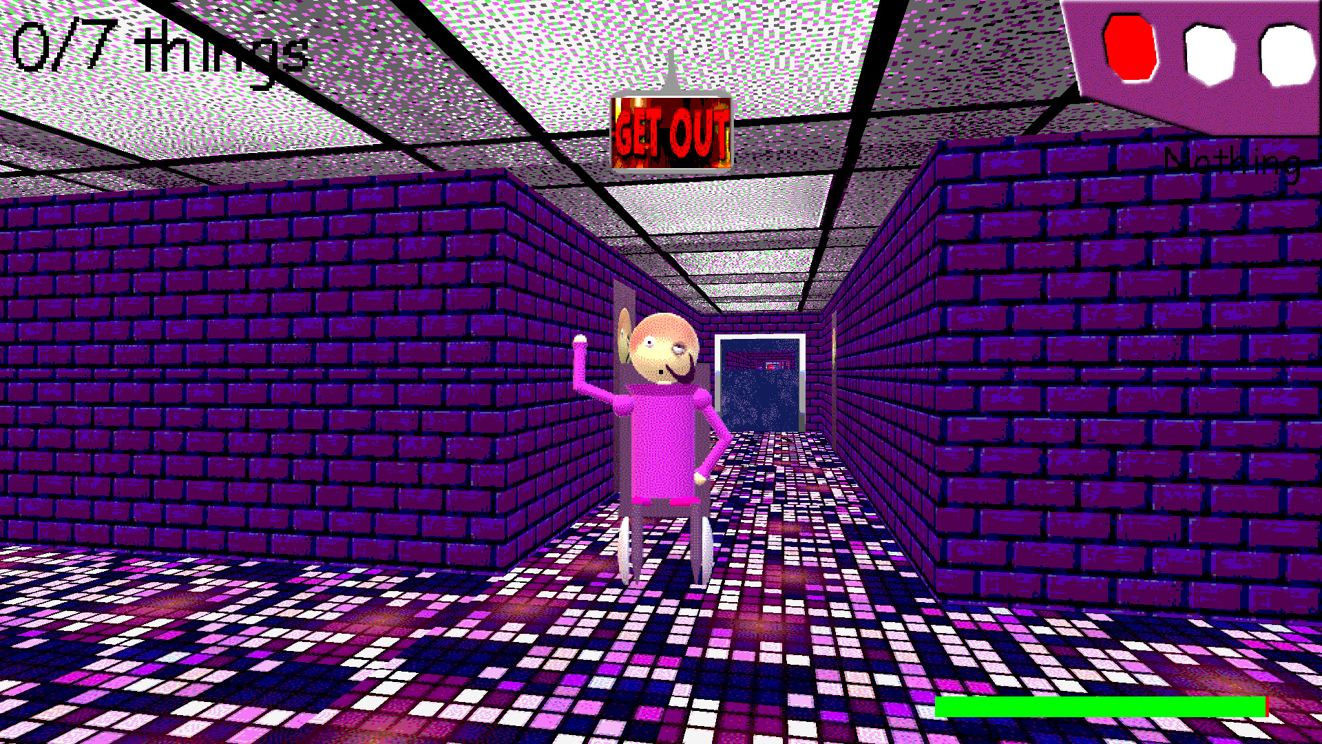 [SENSITIVE CONTENT] Purple Dave's Game! Mod for Baldi's Basics | Baldi Mods