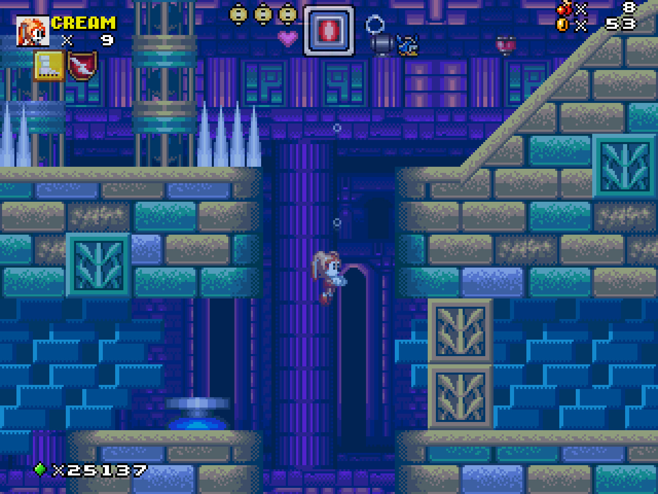 Cream the Rabbit over Tails Mod for Mushroom Kingdom Fusion | mkf Mods