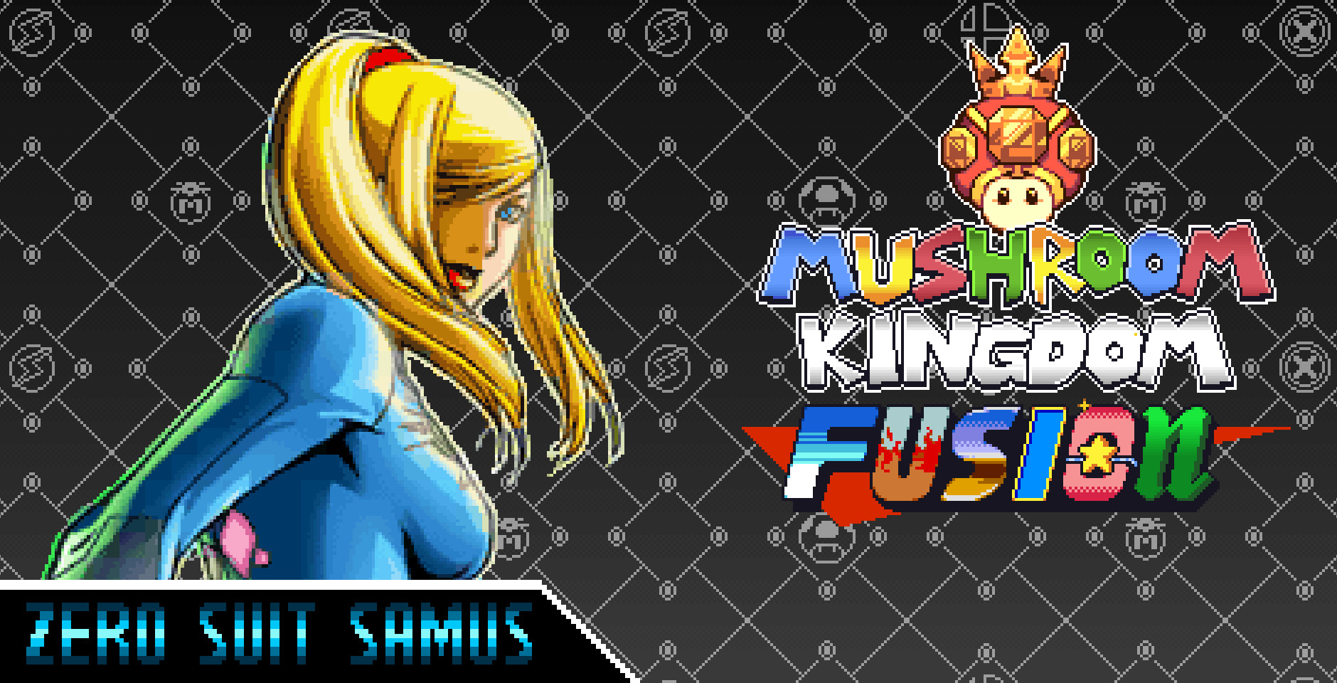 Zero Suit Samus over Samus Mod for Mushroom Kingdom Fusion | mkf Mods