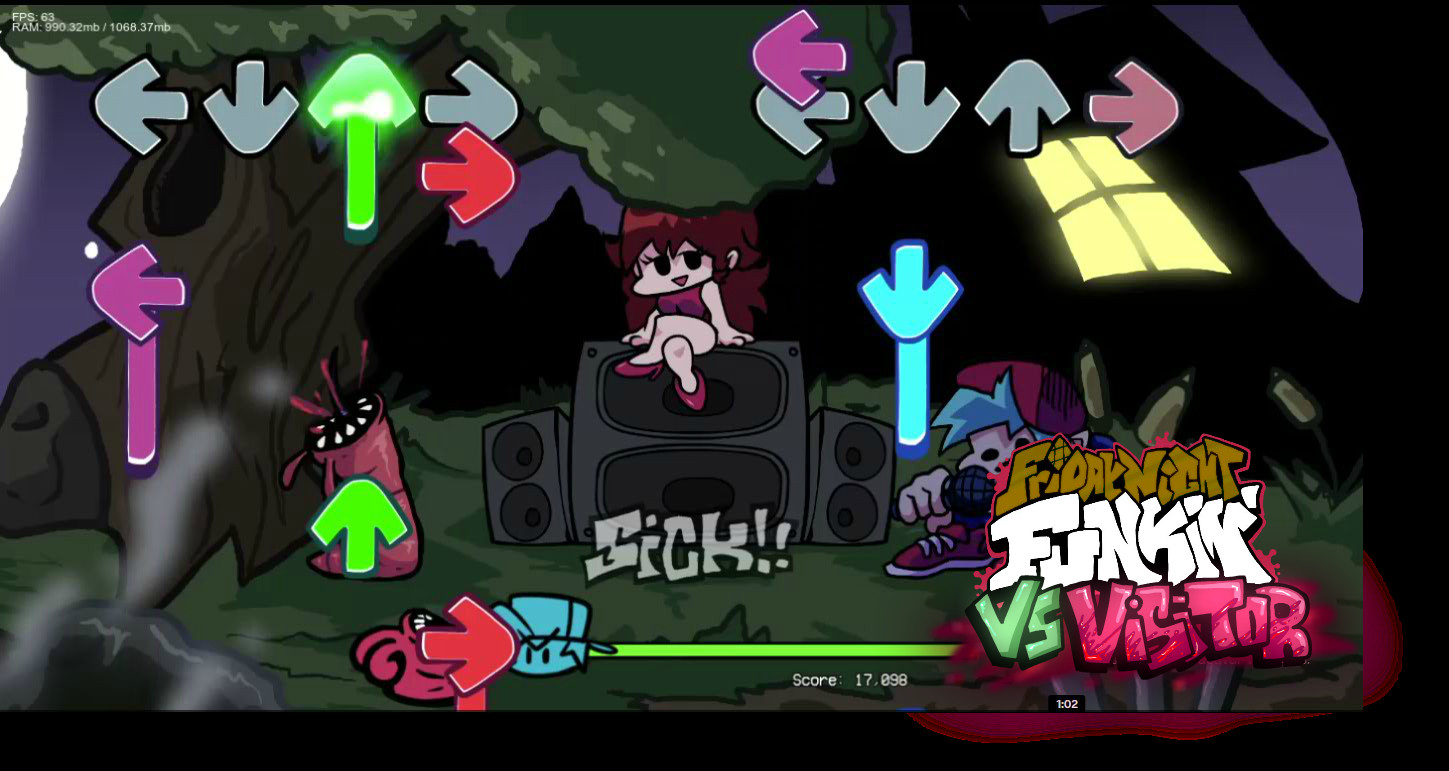 FNF Vs. Visitor! Mod for Friday Night Funkin' | FNF Mods
