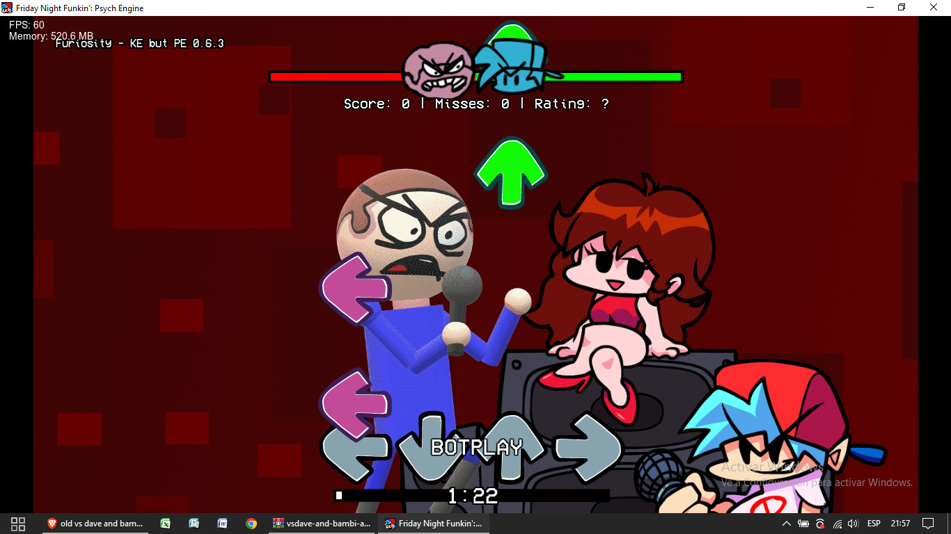 old vs dave and bambi Mod for Friday Night Funkin' | FNF Mods