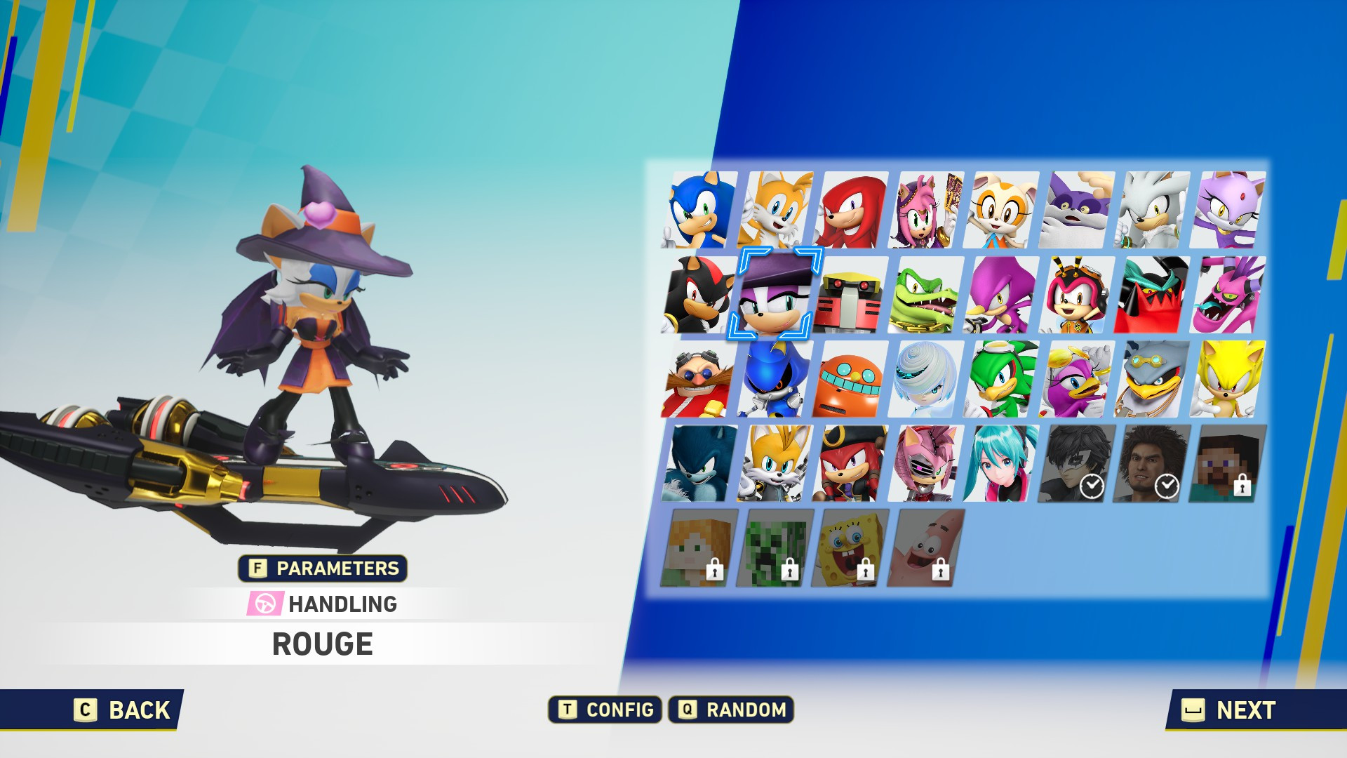 Witch Rouge Mod for Sonic Racing: CrossWorlds | SR:CW Mods