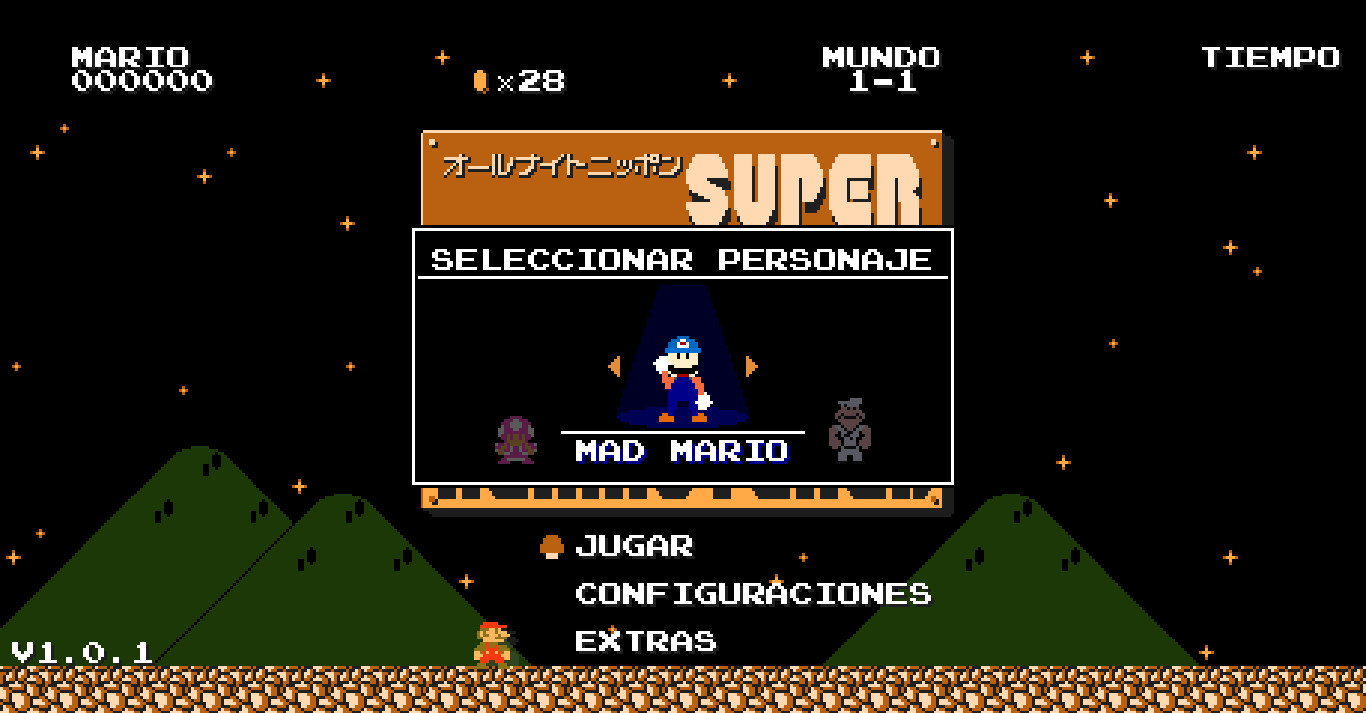 MAD Mario Mod for Super Mario Bros. Remastered [Unofficial] | SMB1R Mods