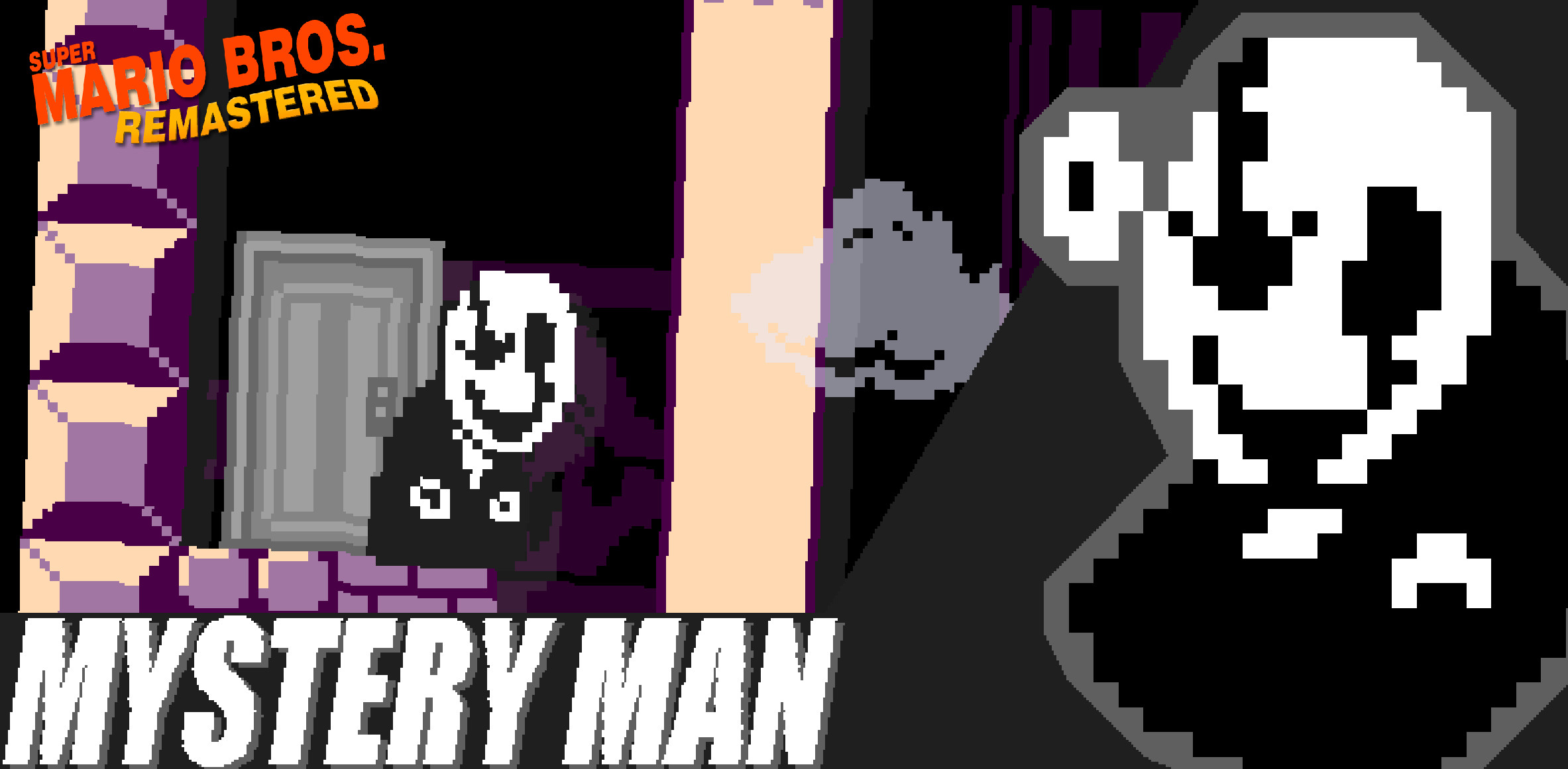 W.D. "MYSTERY MAN" GASTER (+SFX) Mod for Super Mario Bros. Remastered ...