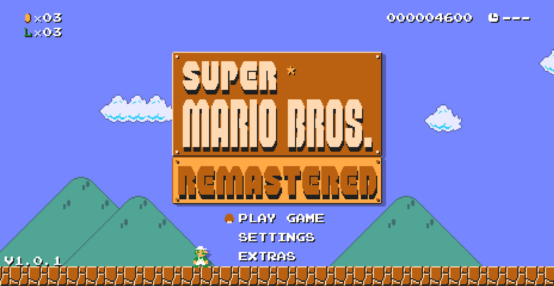 PixelCraftian Luigi (replaces the old one) Mod for Super Mario Bros ...