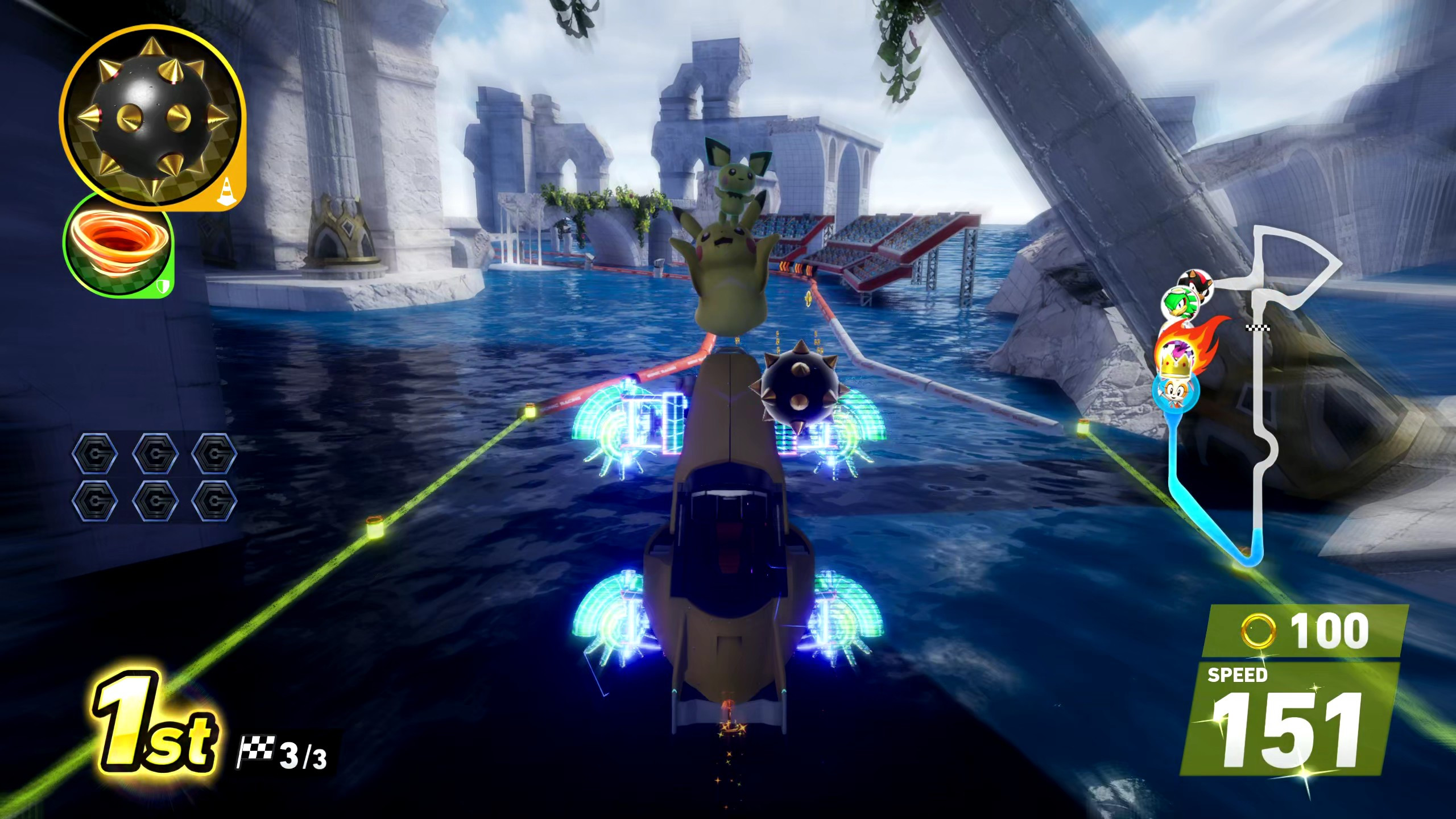 Pikachu & Pichu Mod for Sonic Racing: CrossWorlds | SR:CW Mods