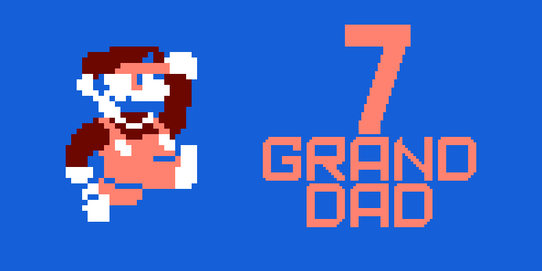 GRAND DAD! (Playable Accurate 7 Grand Dad) Mod for Super Mario Bros ...