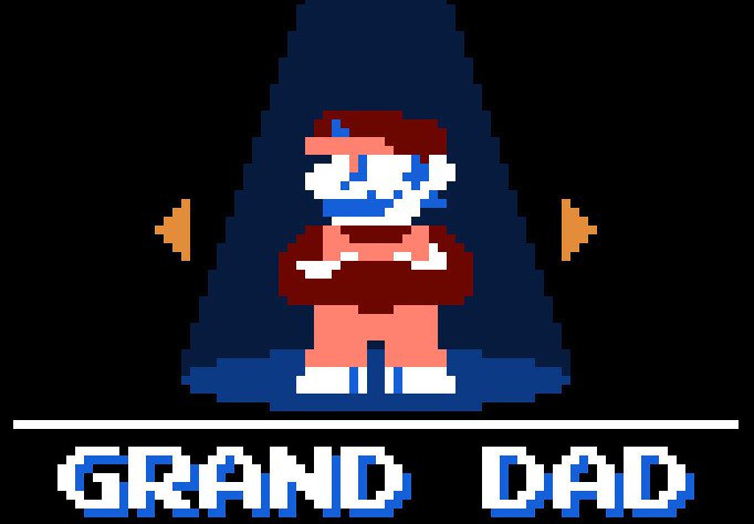 GRAND DAD! (Playable Accurate 7 Grand Dad) Mod for Super Mario Bros ...