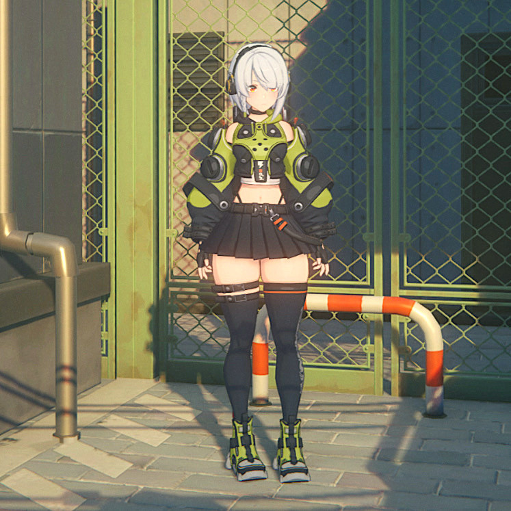 Anby Thicc & Cropped Mod for Zenless Zone Zero | ZZZ Mods