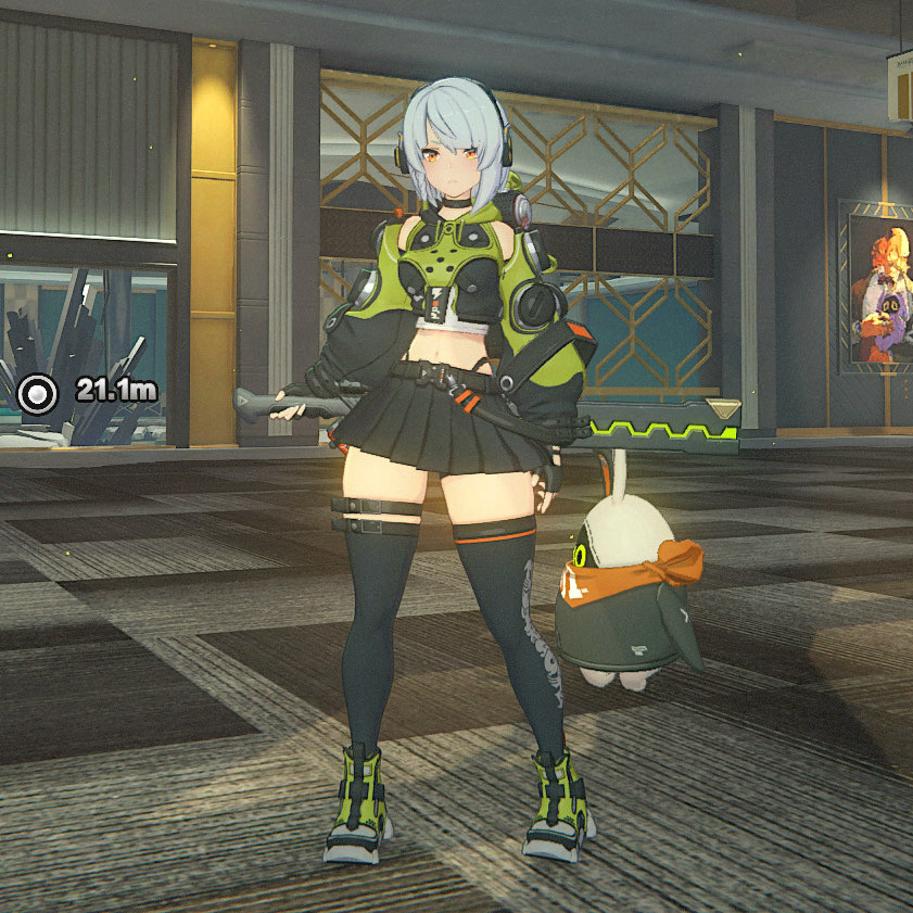 Anby Thicc & Cropped Mod for Zenless Zone Zero | ZZZ Mods