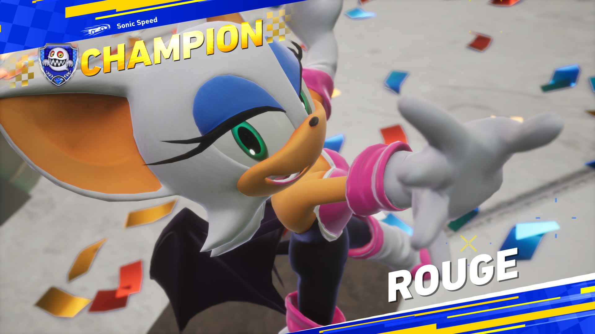 Rouge OG proportions Mod for Sonic Racing: CrossWorlds | SR:CW Mods