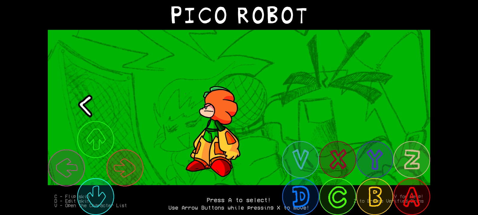 Playable pico robotico psych online Mod for Friday Night Funkin' | FNF Mods