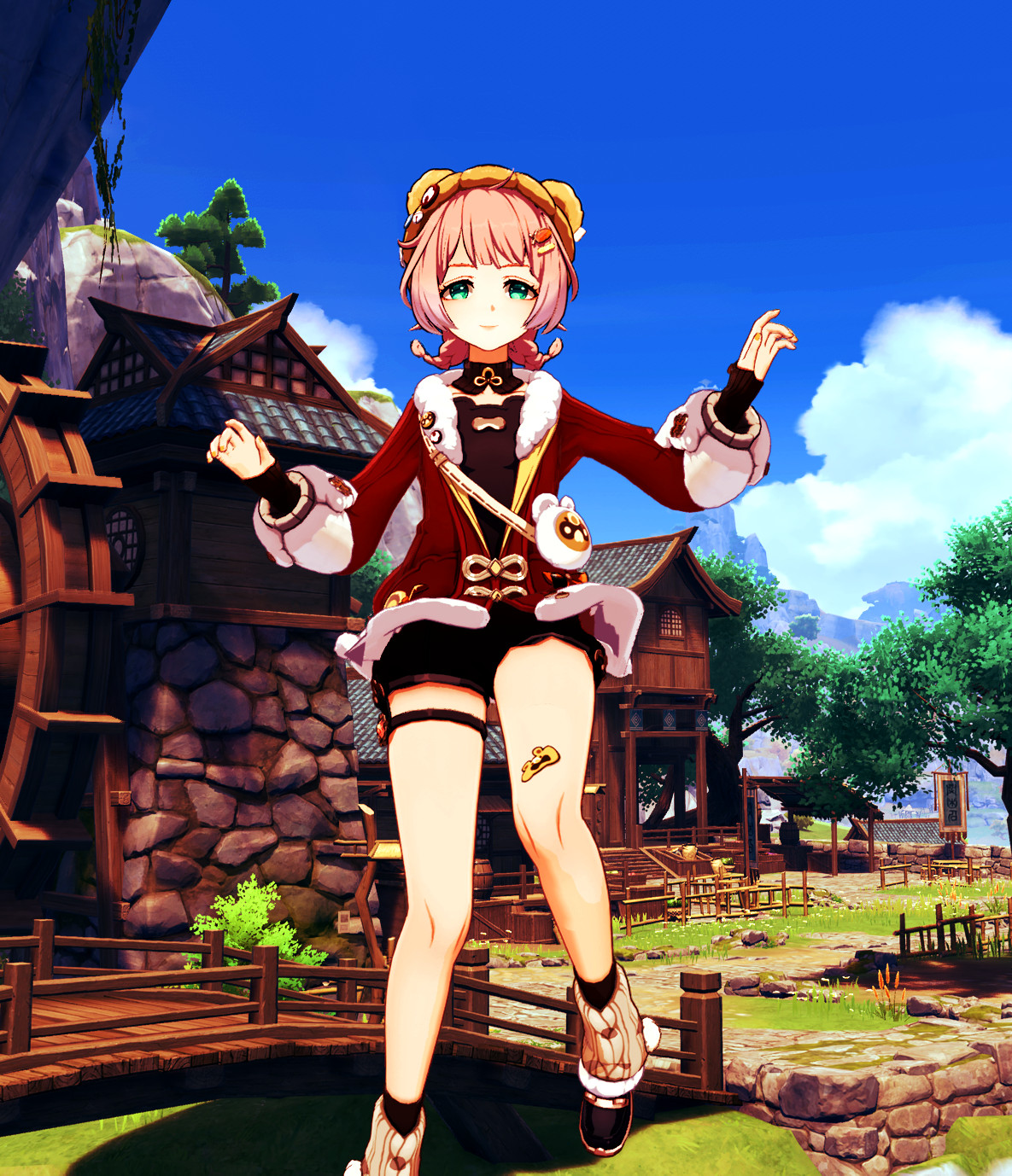 New Year's Cheer Yanfei Mod for Genshin Impact | GI Mods