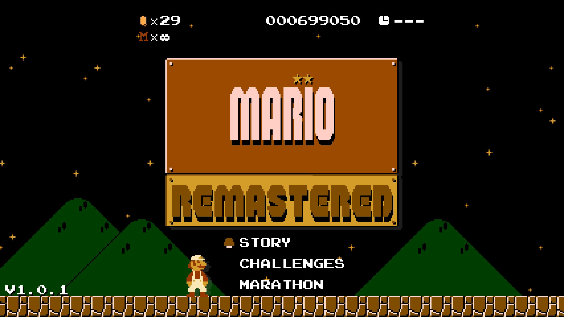 Mario Logo UI (Resource Pack) Mod for Super Mario Bros. Remastered ...