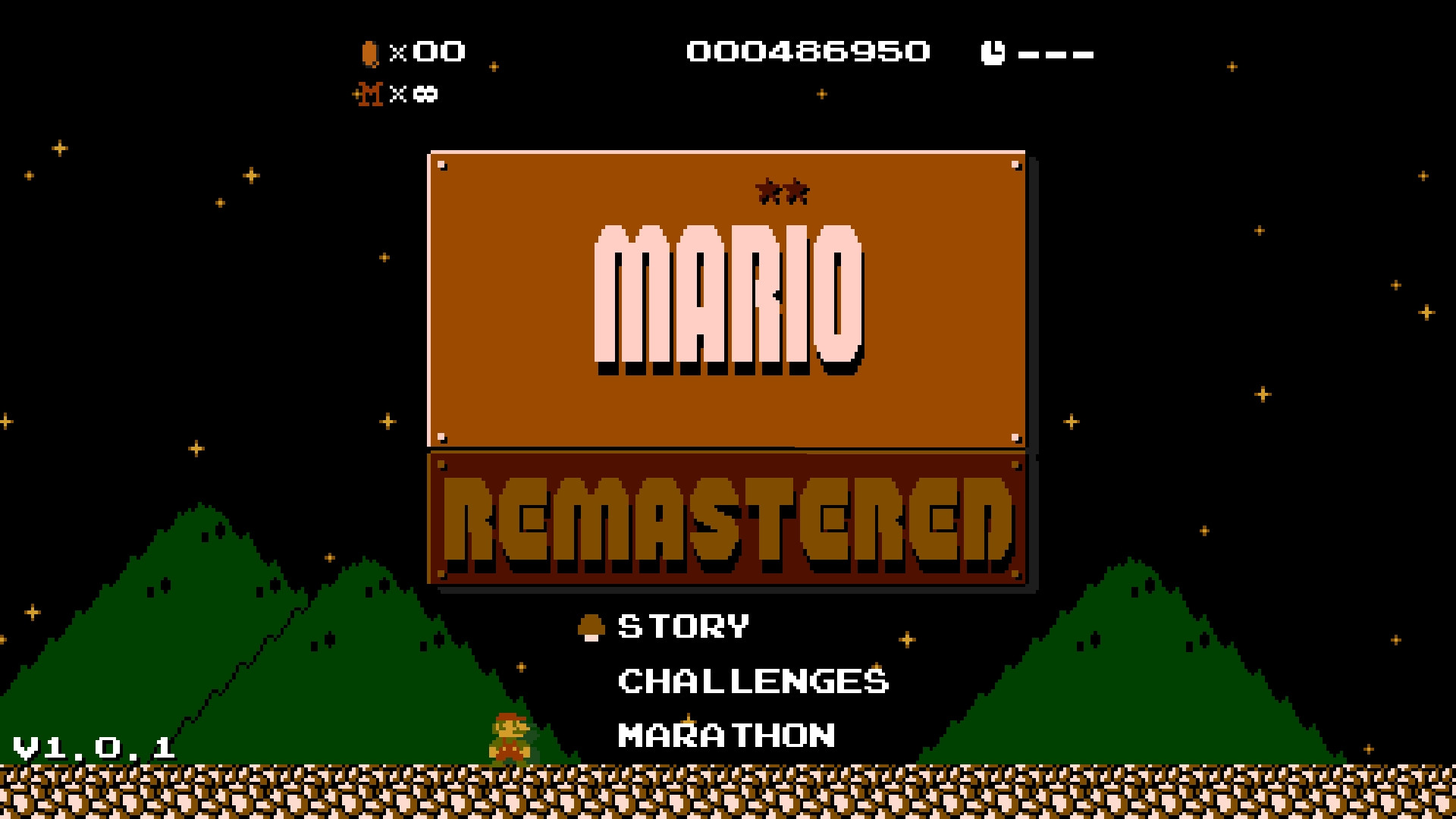 Mario Logo UI (Resource Pack) Mod for Super Mario Bros. Remastered ...